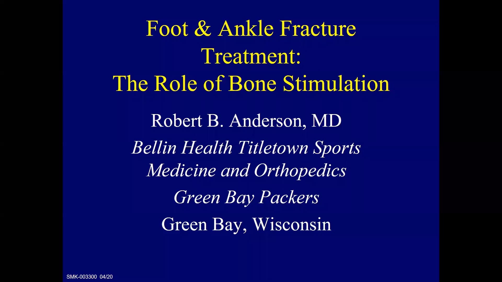 Foot & Ankle Fractures: The Role of Bone Stimulation - Bioventus Academy